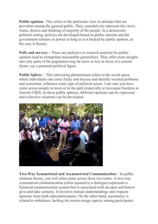 Pr and the public | PDF