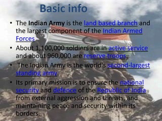 indian army | PPTX