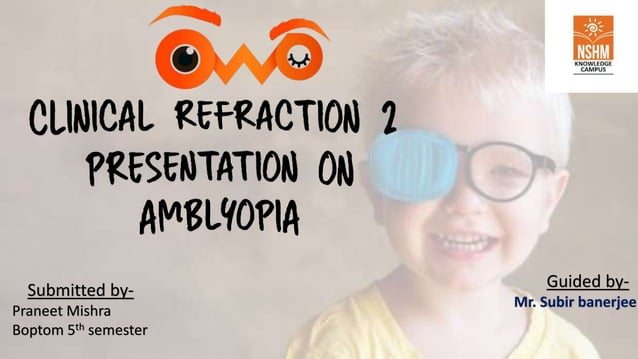 OWP Amblyopia.pptx