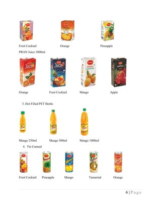 Pran RFL group Market analysis | DOCX