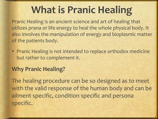 Pranic healing | PPTX