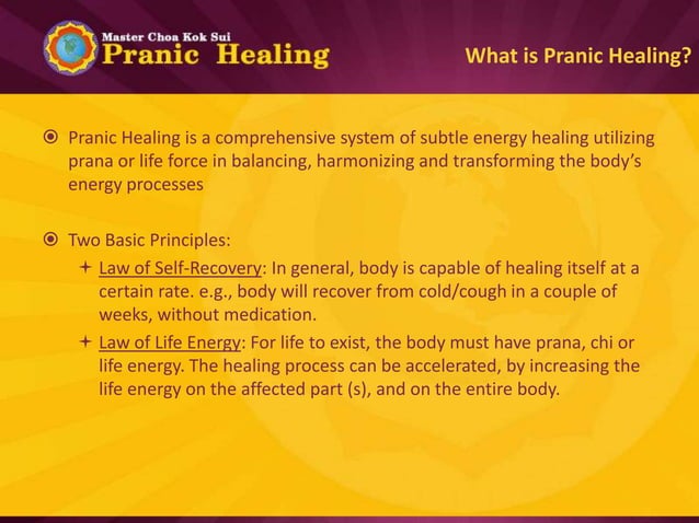 Research on Pranic Healing | PPT
