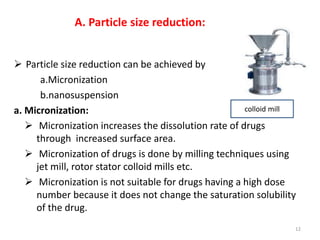 SOLUBILISATION TECHNIQUES | PPTX
