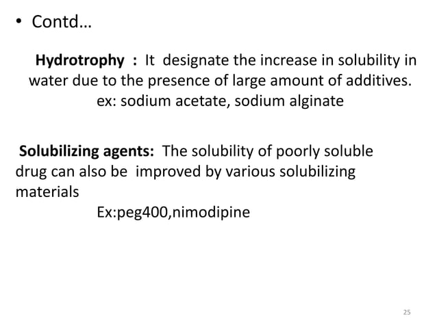 SOLUBILISATION TECHNIQUES | PPT
