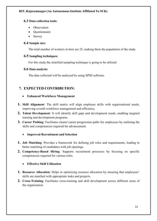 Pranjali. Skill Matrix. Summer Internship Programme ship .pdf | Human Resources | Business