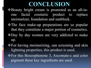 BB Cream - Beauty Bright Cream | PPTX