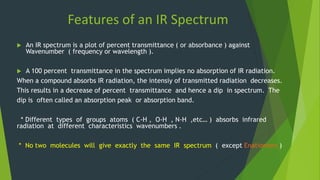 Interpretation of IR Spectra PPT ( Pranjali Yadav ) | PPTX