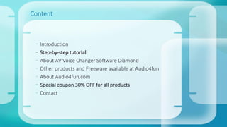 Prank Call in TeamSpeak 3 with Voice Changer Software Diamond 9 | PPT