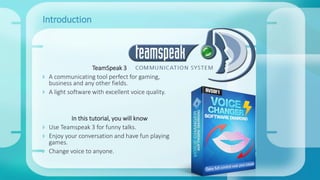 Prank Call in TeamSpeak 3 with Voice Changer Software Diamond 9 | PPT