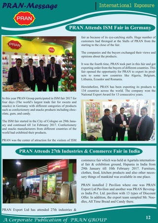 Pran message, 16th edition, february 2017 | PDF