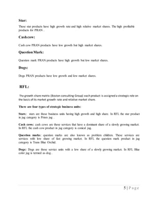 Pran & RFL BCG | DOCX