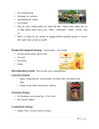 Pran & RFL BCG | DOCX