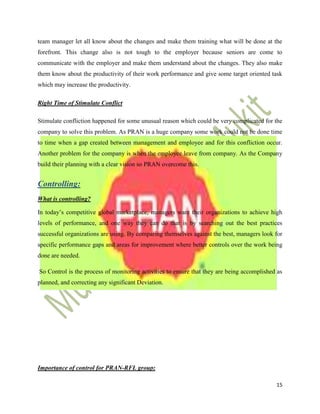 Pran RFL term paper by Mushfiqul Haque Mukit | DOCX