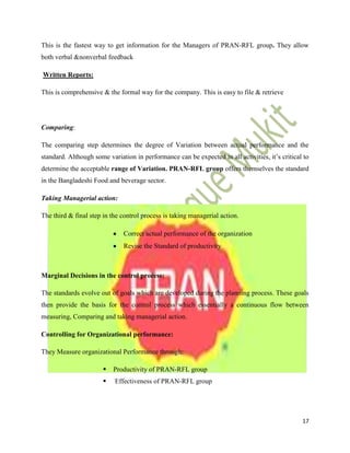 Pran RFL term paper by Mushfiqul Haque Mukit | DOCX