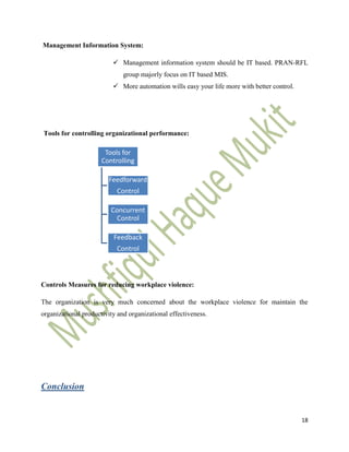 Pran RFL term paper by Mushfiqul Haque Mukit | DOCX