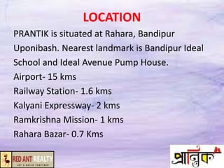 2 BHK flat for sale at Rahara , Khardaha | PPT