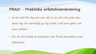 Prao åk 8 info | PPTX