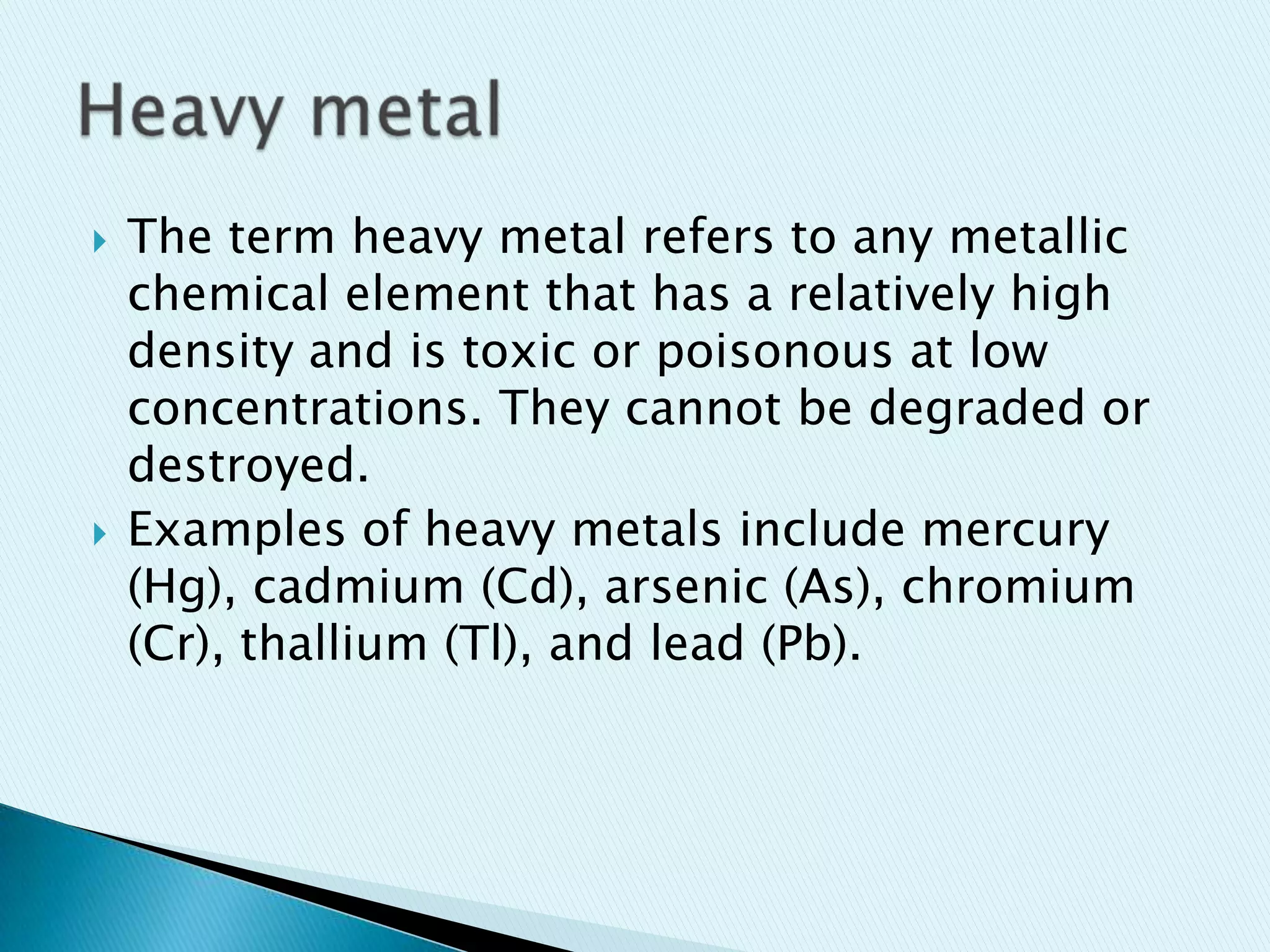 Praparation of air sample for detection of heavy metals | PPTX
