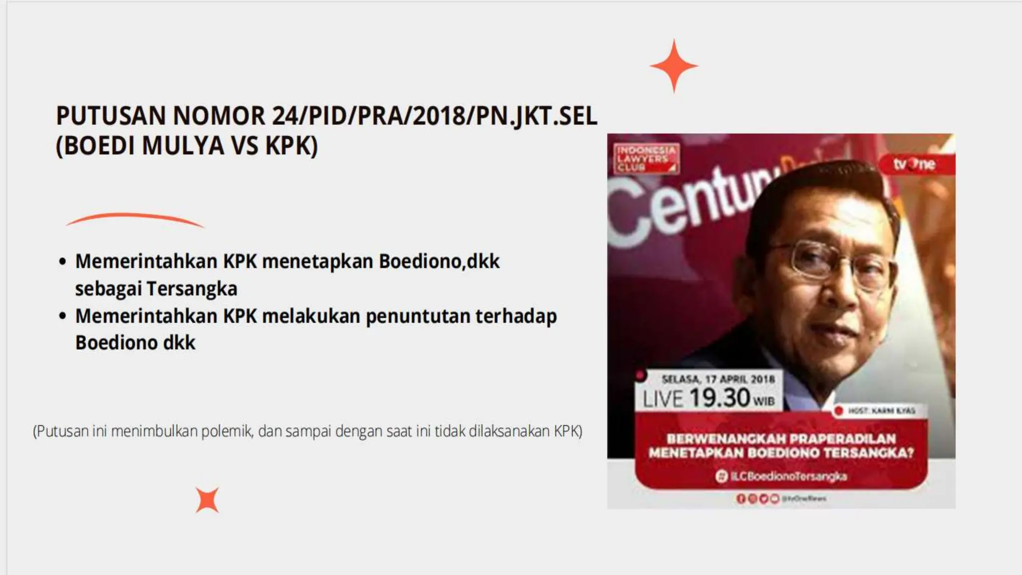 Pra Peradilan di dalam persidangan pengadilan | PPTX