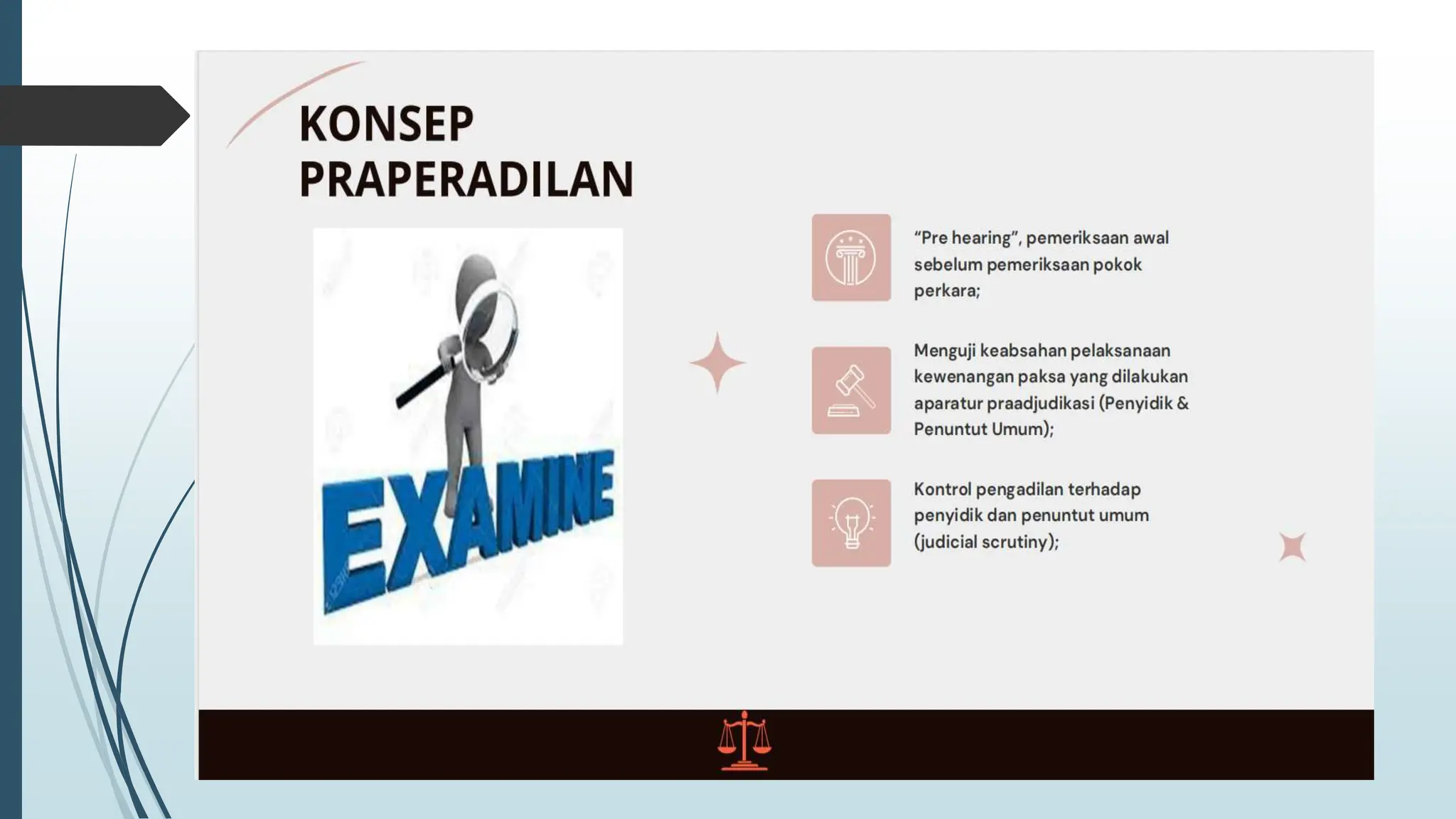 Pra Peradilan di dalam persidangan pengadilan | PPTX