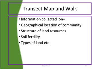 PRA & PLA Techniques for Collection of Qualitative Informations | PDF