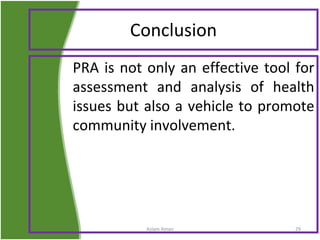 PRA & PLA Techniques for Collection of Qualitative Informations | PDF