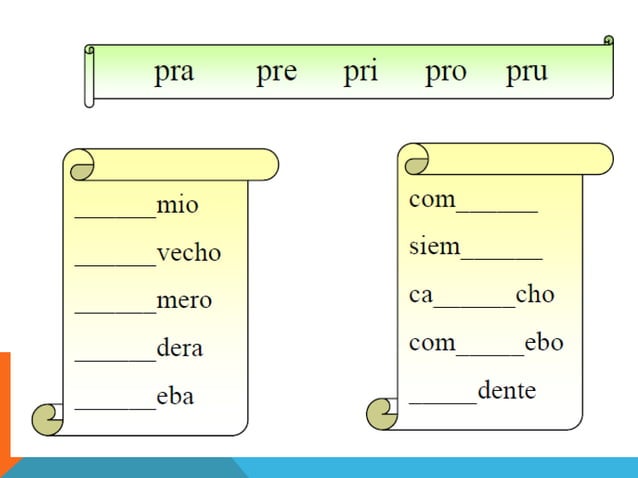 Pra pre pri pro pru | PPTX