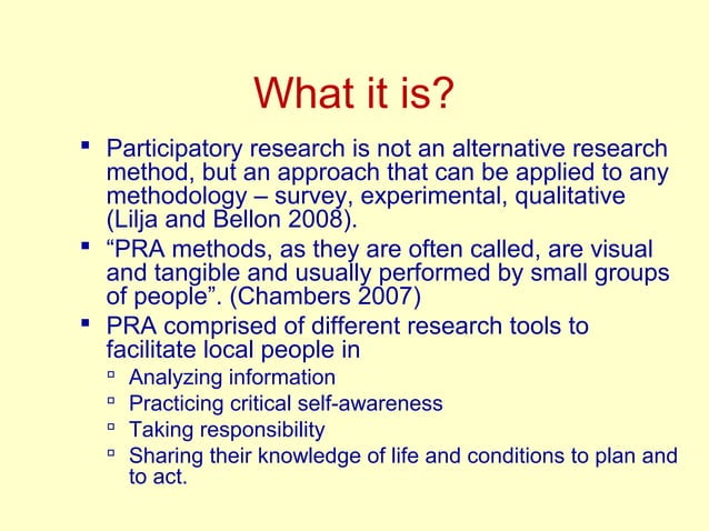 Fundamental Of Extension Methods Tools And Techniques Of Pra Ppt