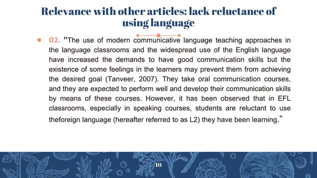 A Case Study on Speaking of tertiary level students: lack of reluctance ...