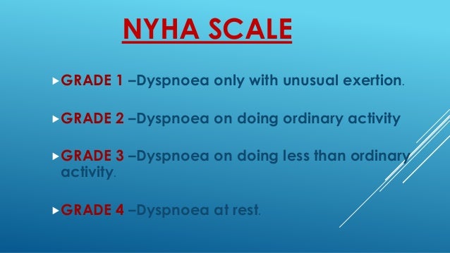 evaluation of dyspnoea