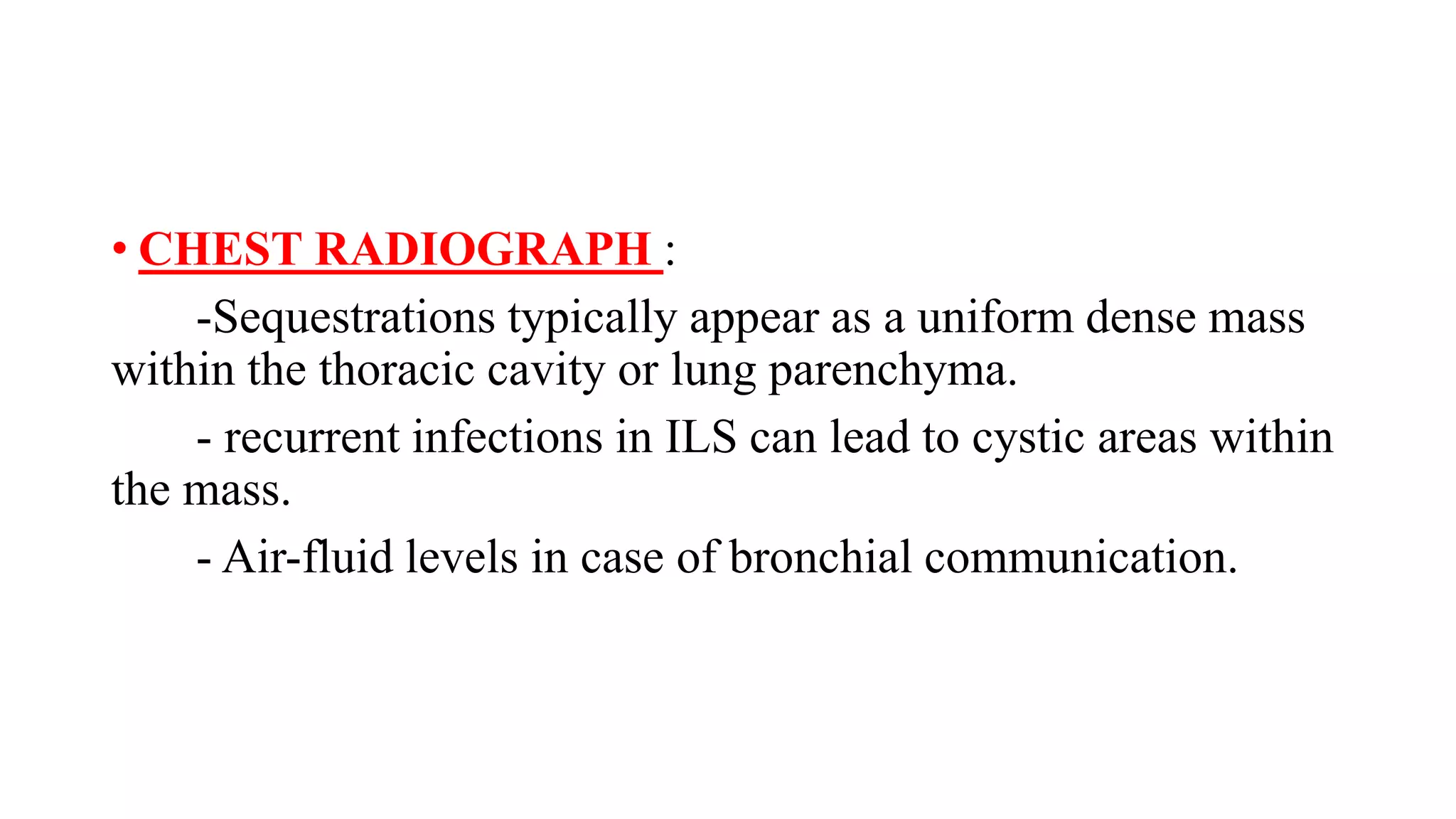 Pulmonary sequestration ppt | PPTX
