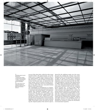 “Ex-Piacentini” greenhouse of the Exhibition Hall in Rome | PDF