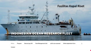 Pentingnya infrastruktur riset bagi peneliti dan akademisi | PPT