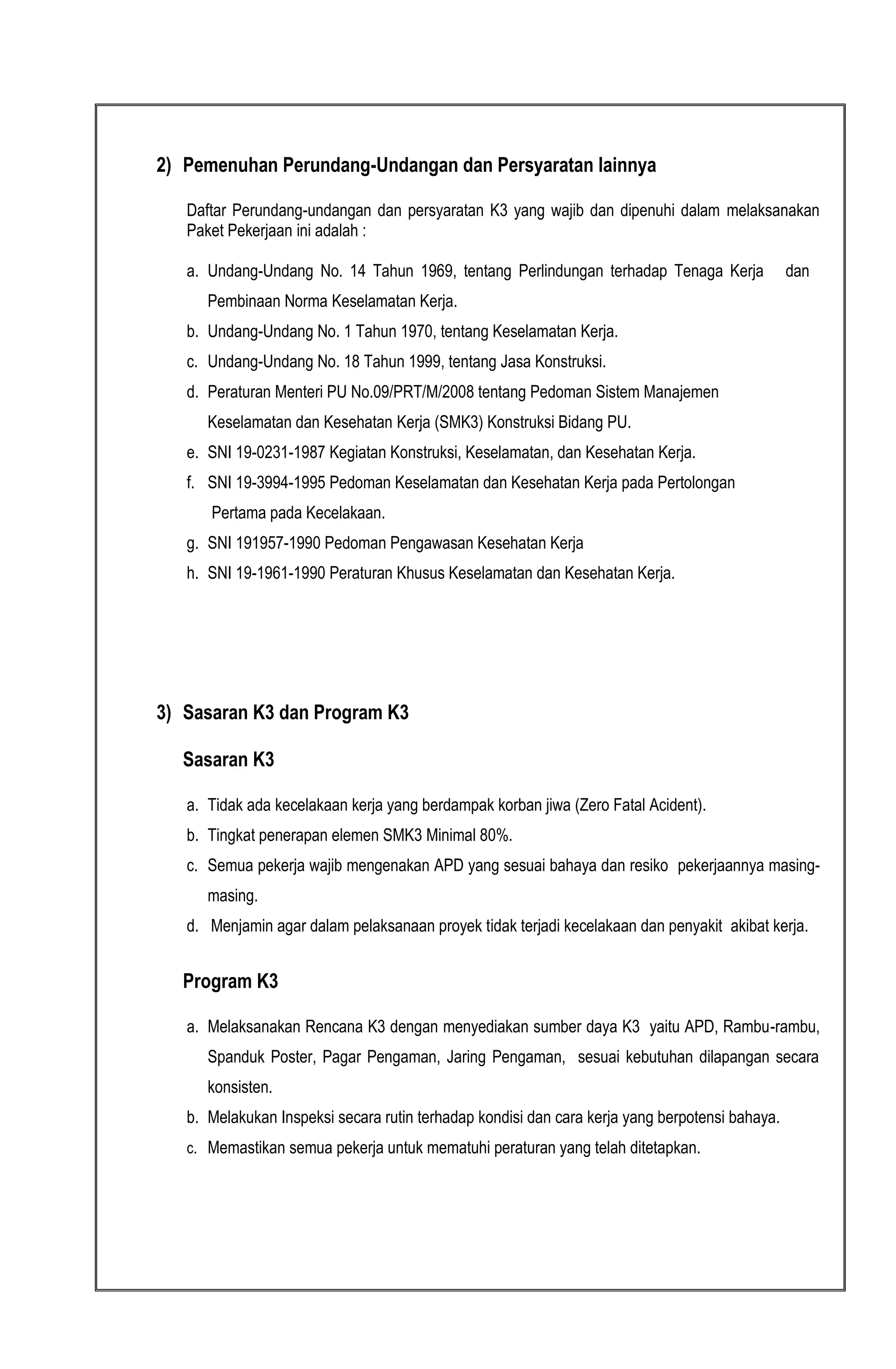 Pra rk3 k_-_pekerjaan_bangunan_gedung | PDF