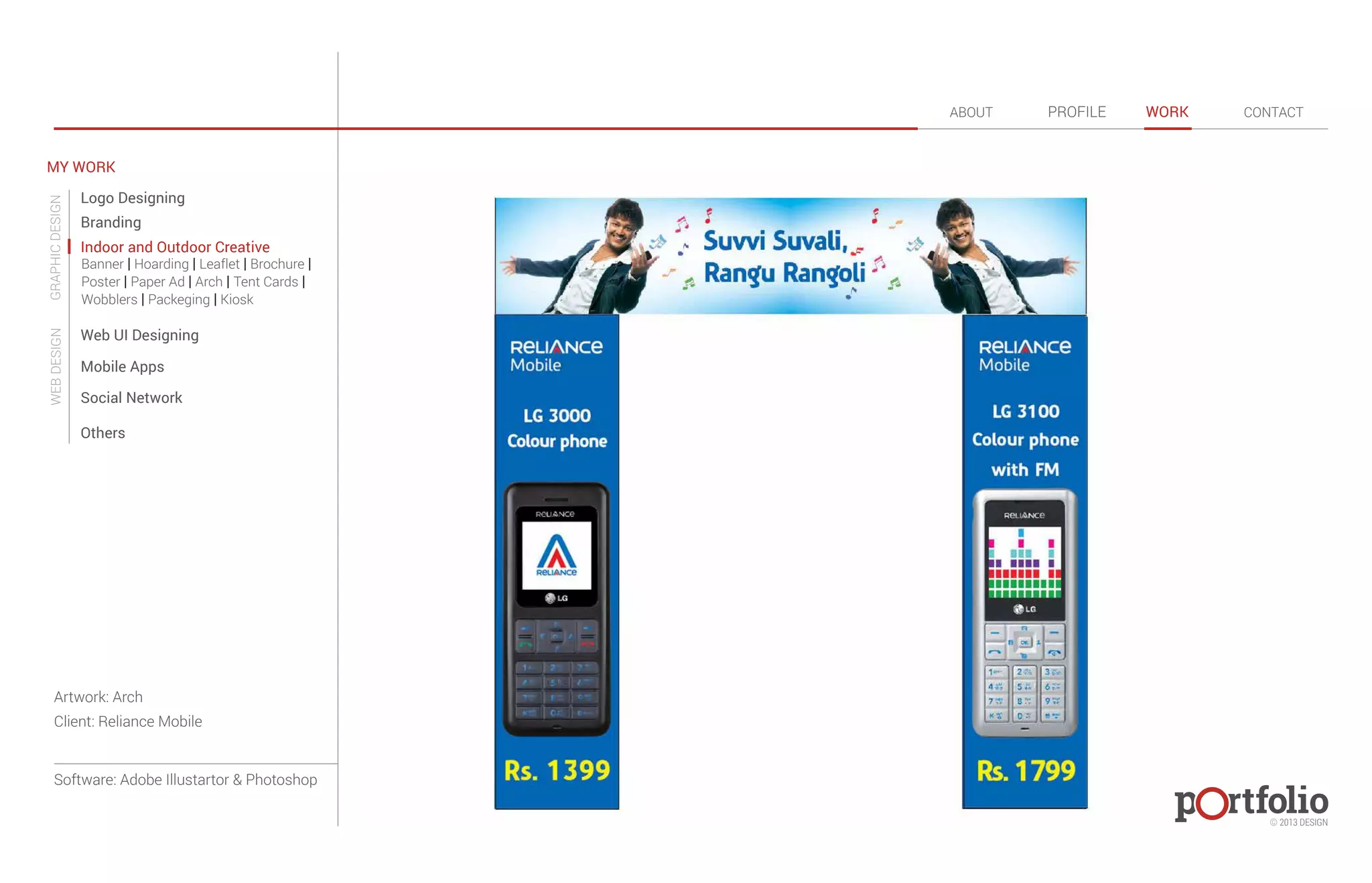 Graphic design portfolio _ Prasad Coorg | PPT