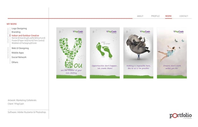 Graphic design portfolio _ Prasad Coorg | PPT