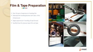 Film digitization & Film Restoration | PDF