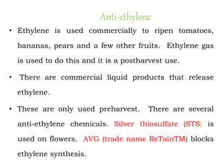 Molecular And Biochemical Steps In Biosynthesis Of Ethylene In Plant | PPTX