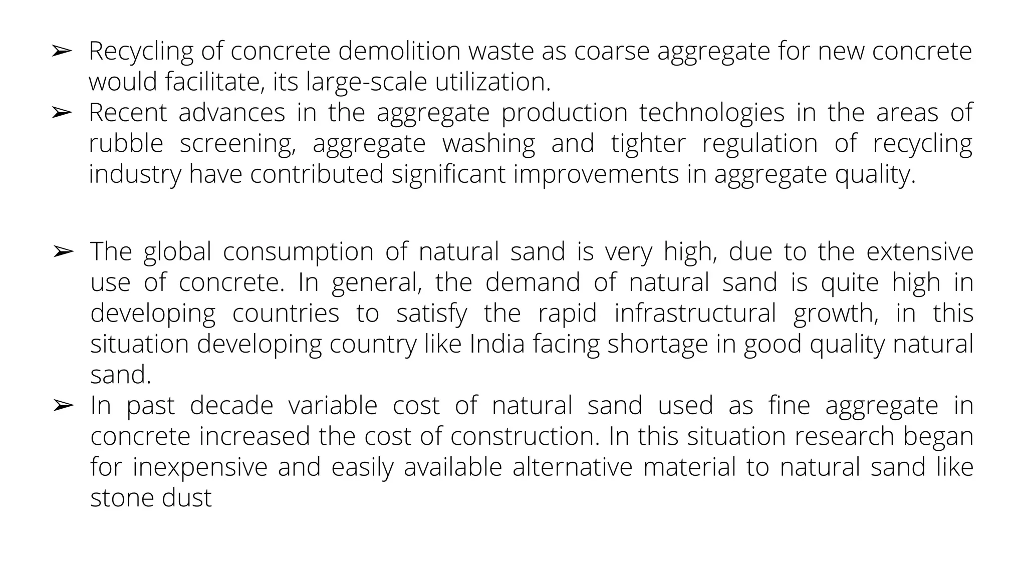 Recycle and reuse of Demolished concrete | PPTX