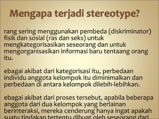 Prasangka dan diskriminasi | PPT