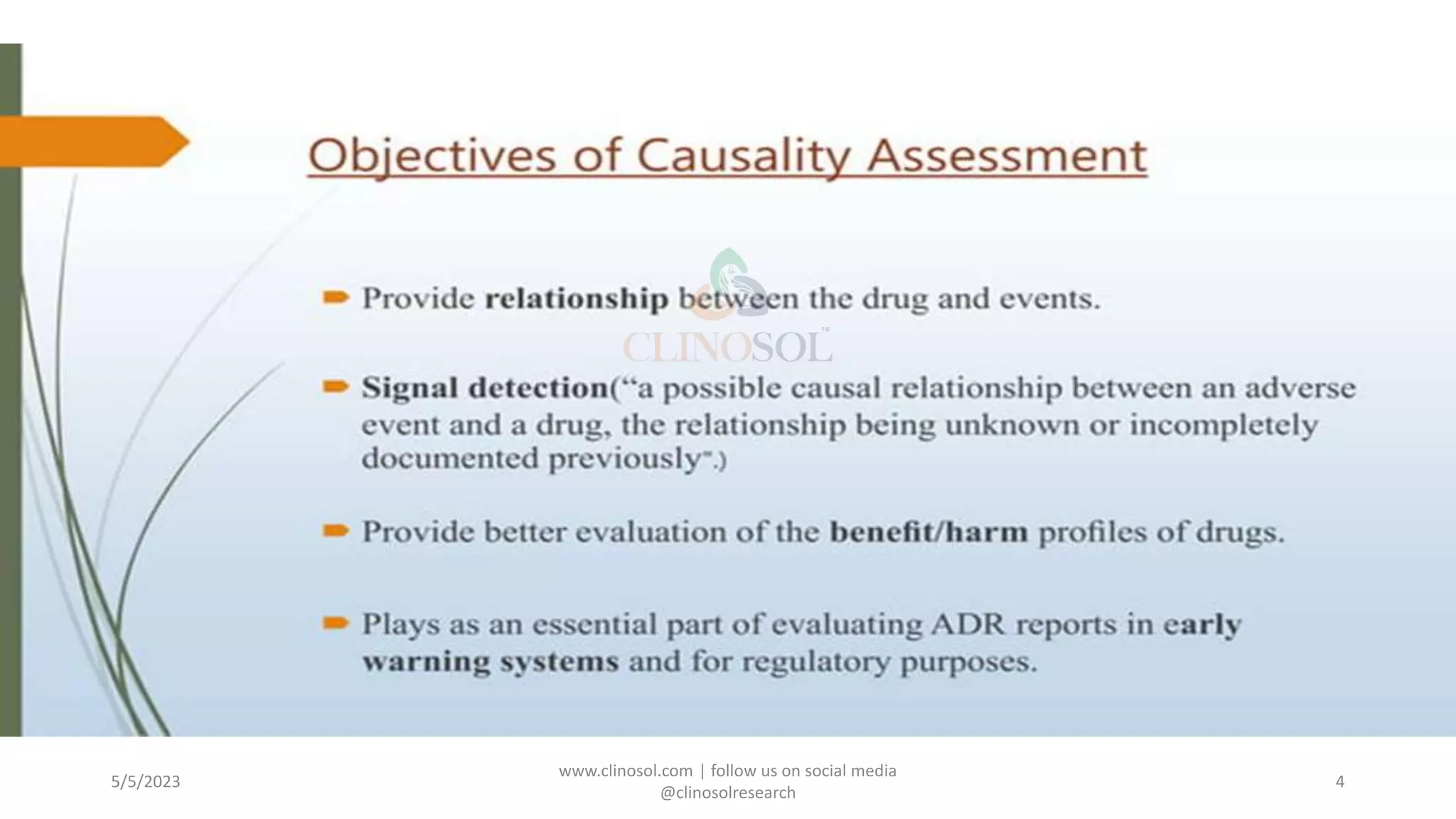 Causality Assessment | PPTX