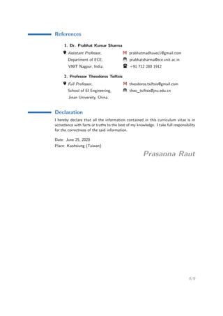 Prasanna Raut CV | PDF