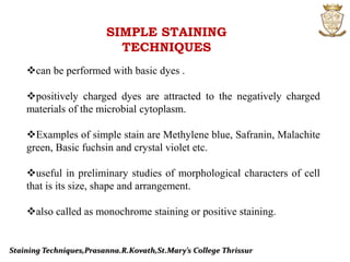 Biotechnology:Staining Techniques | PPT