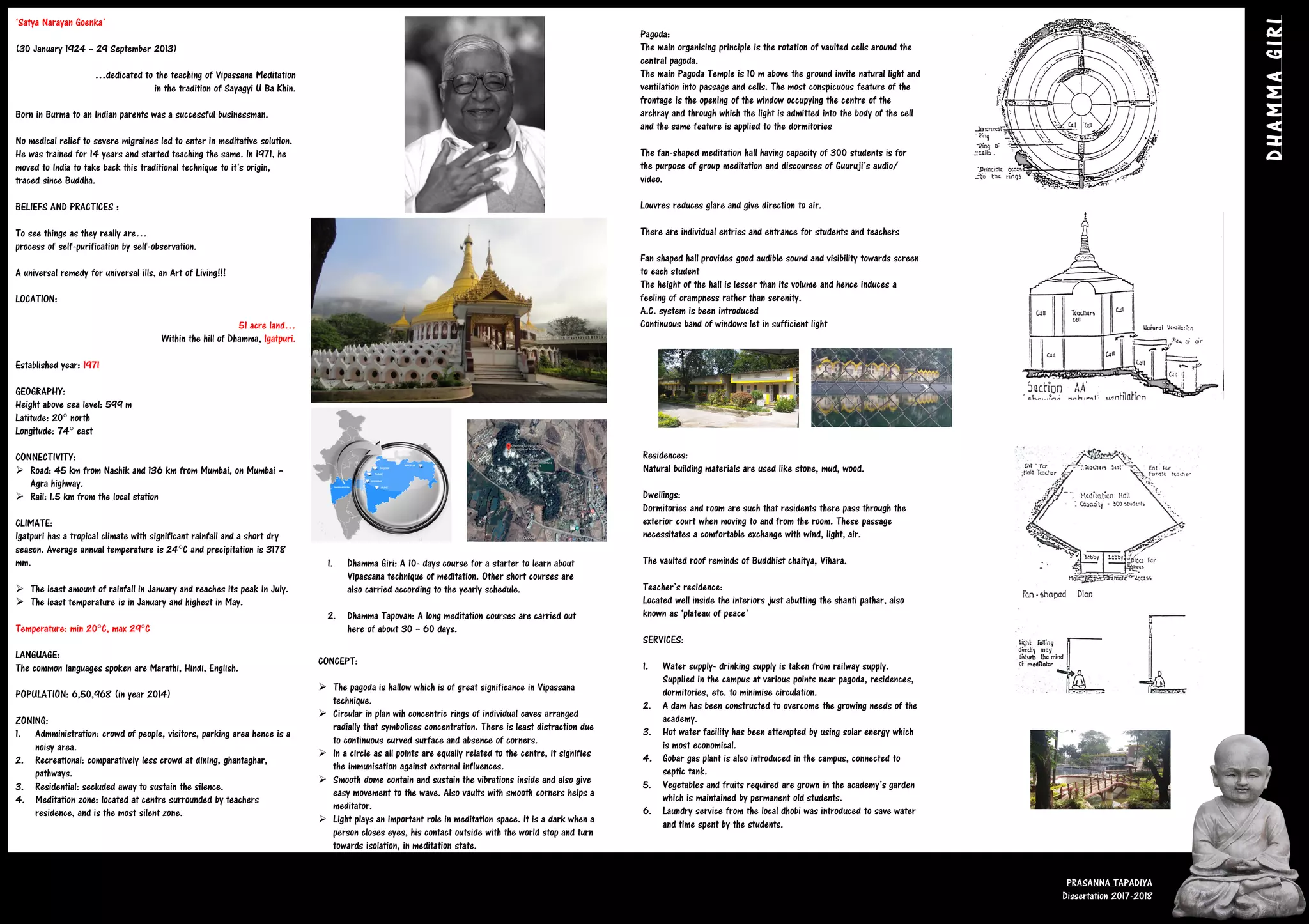 PrasannaTapadiya_spiritual centre_case study | PDF