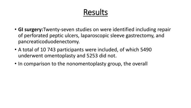 Omentoplasty in various surgeries l.pptx