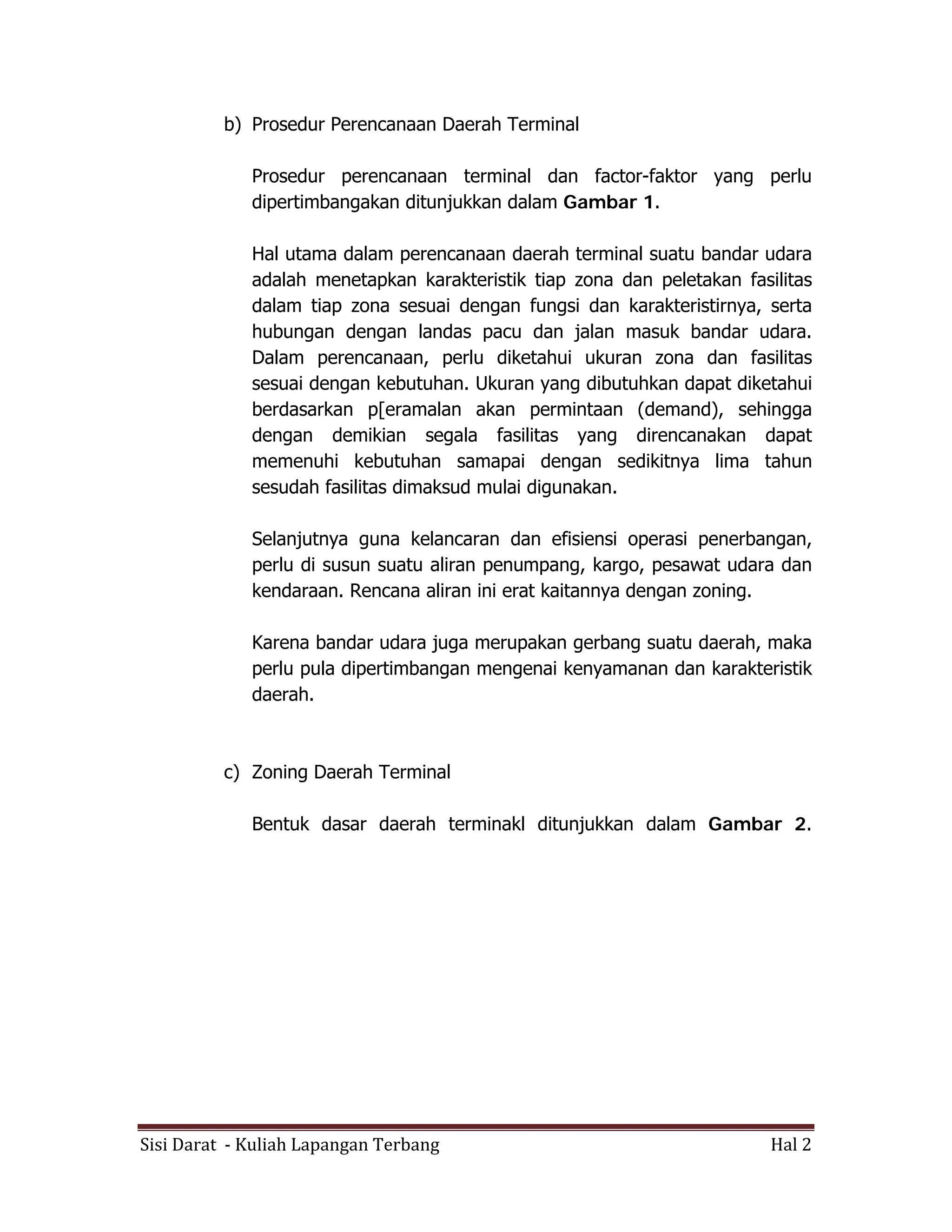 Prasarana sisi darat2 | PDF