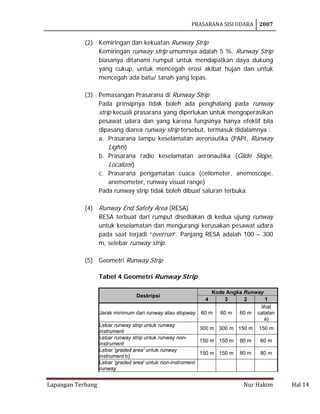 Prasarana sisi udara | PDF
