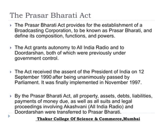 Prasar bharti | PPTX