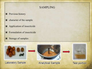 pesticide residue analysis methods in fruits and vegetables | PPTX