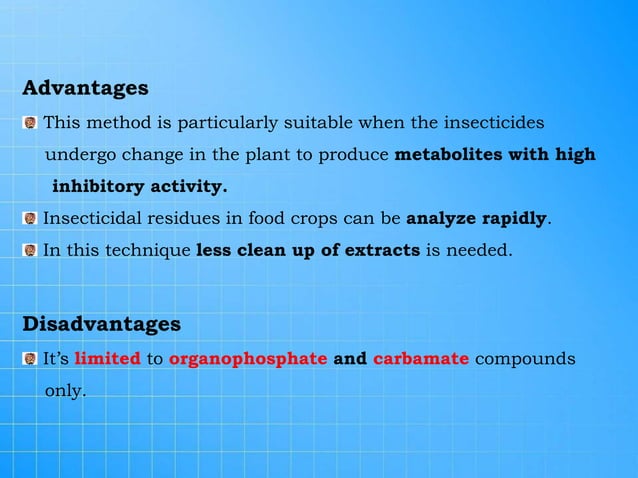 pesticide residue analysis methods in fruits and vegetables | PPTX | Chemistry | Science